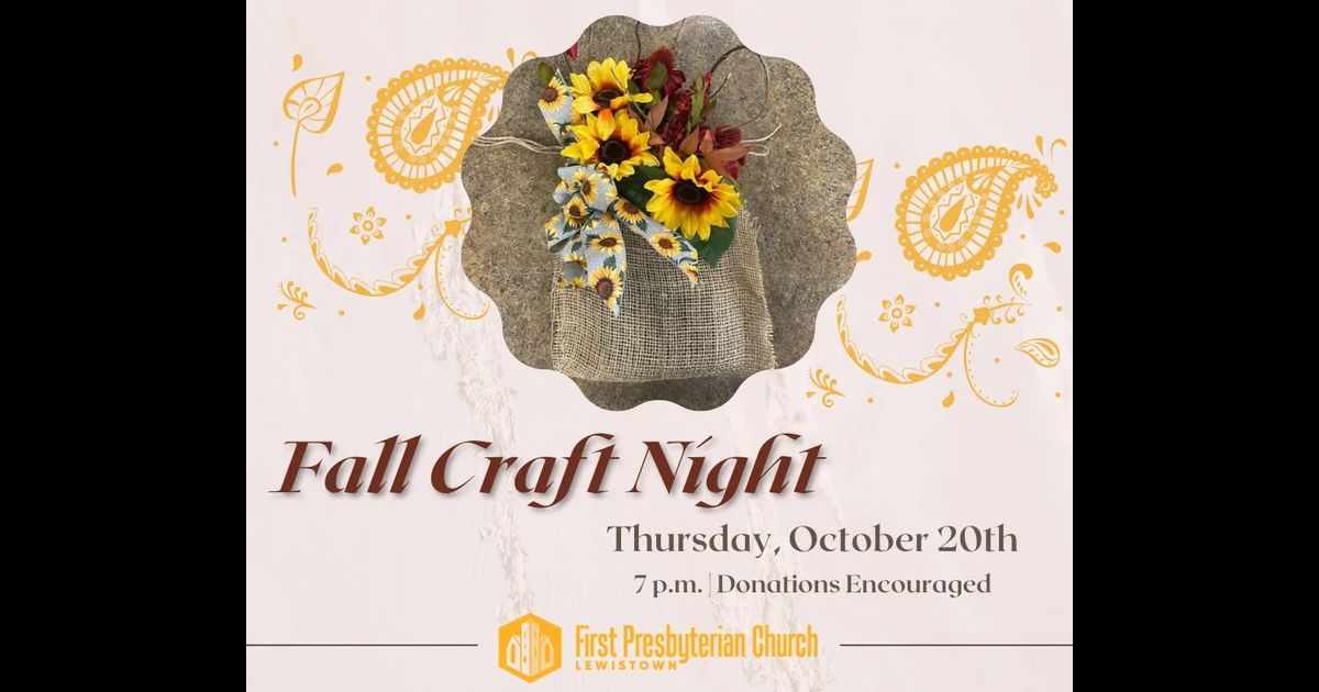 Fall Craft Night
