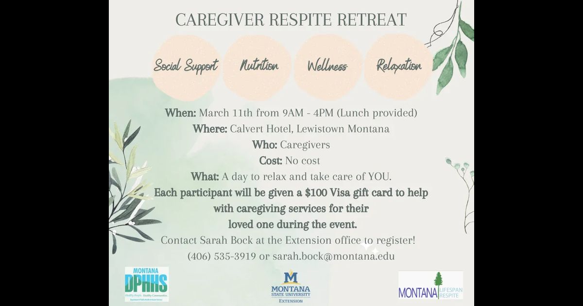 Caregiver Respite Retreat