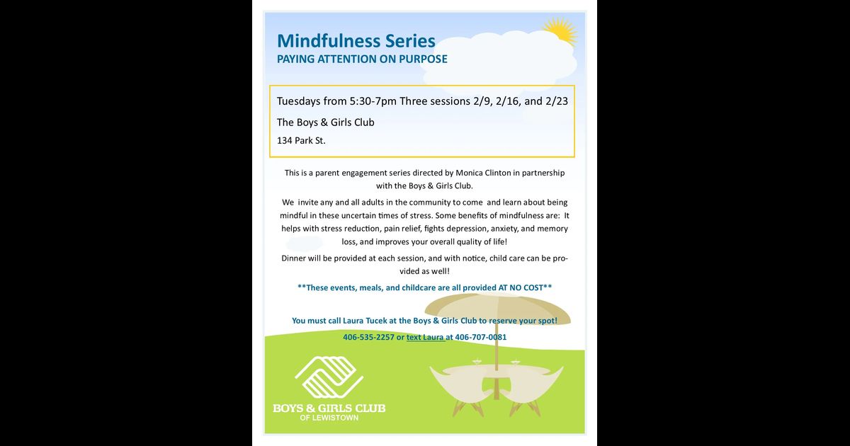 Mindfulness: Paying Attention on Purpose