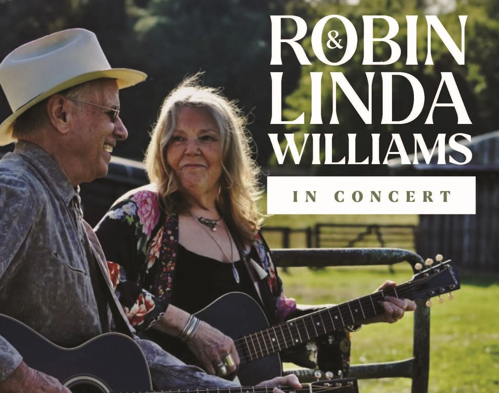 American Prairie and Mighty Fine Time present "Robin and Linda Williams ...