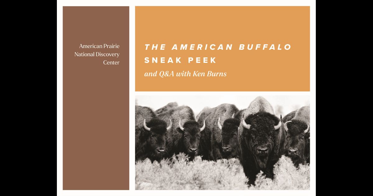 "The American Buffalo" Sneak Peek and Q&A with Ken Burns