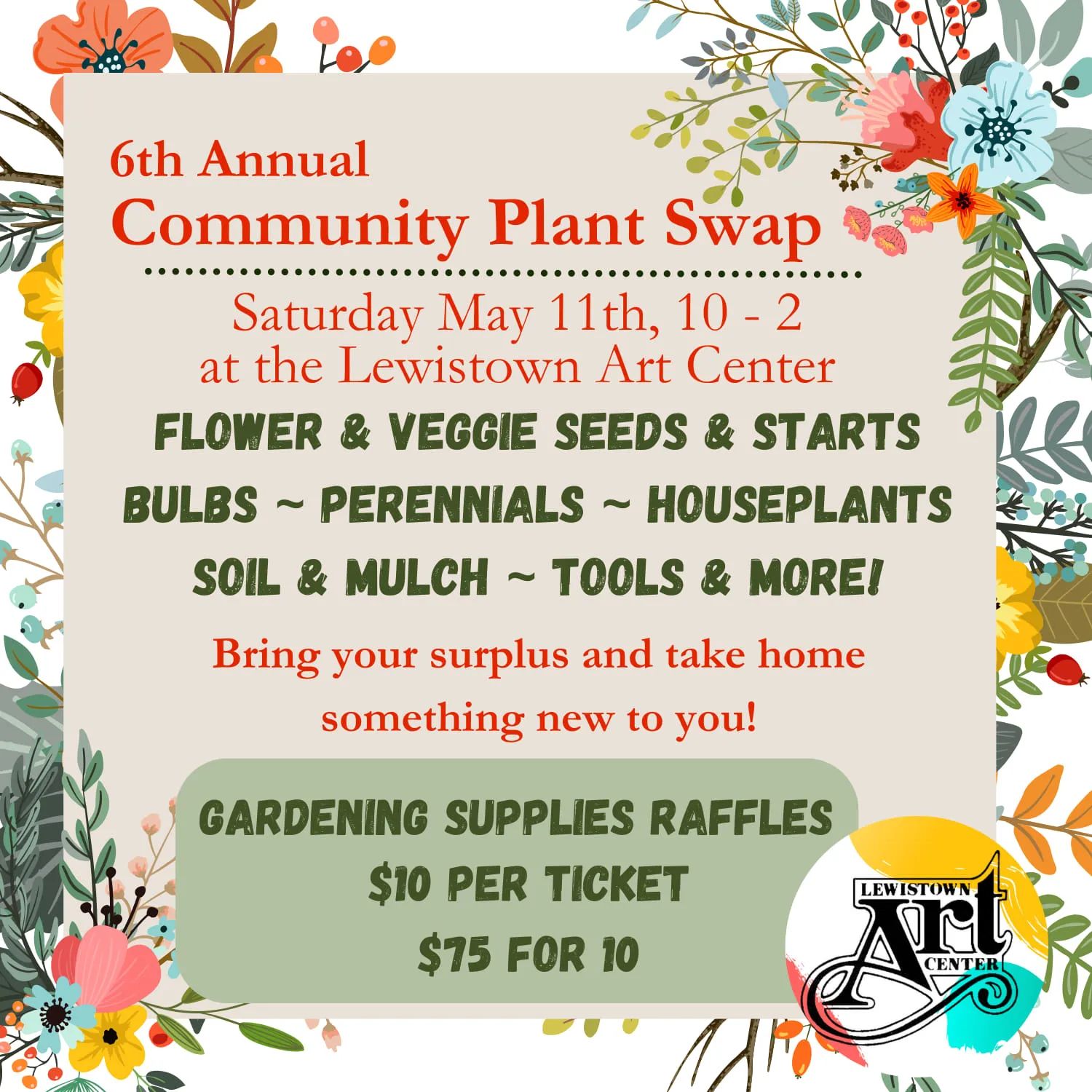 6th Annual Community Plant Swap
