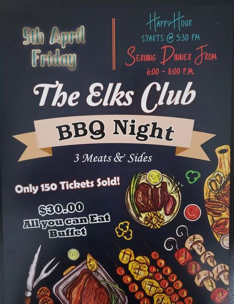 Elks BBQ Night