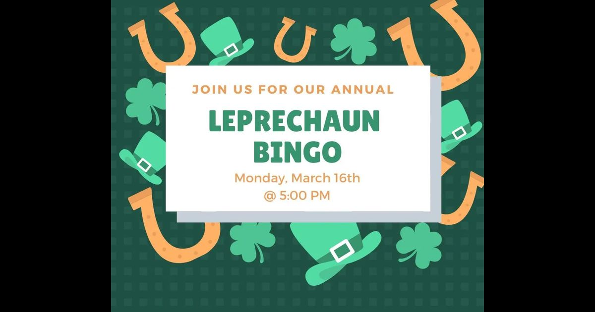 Leprechaun Bingo
