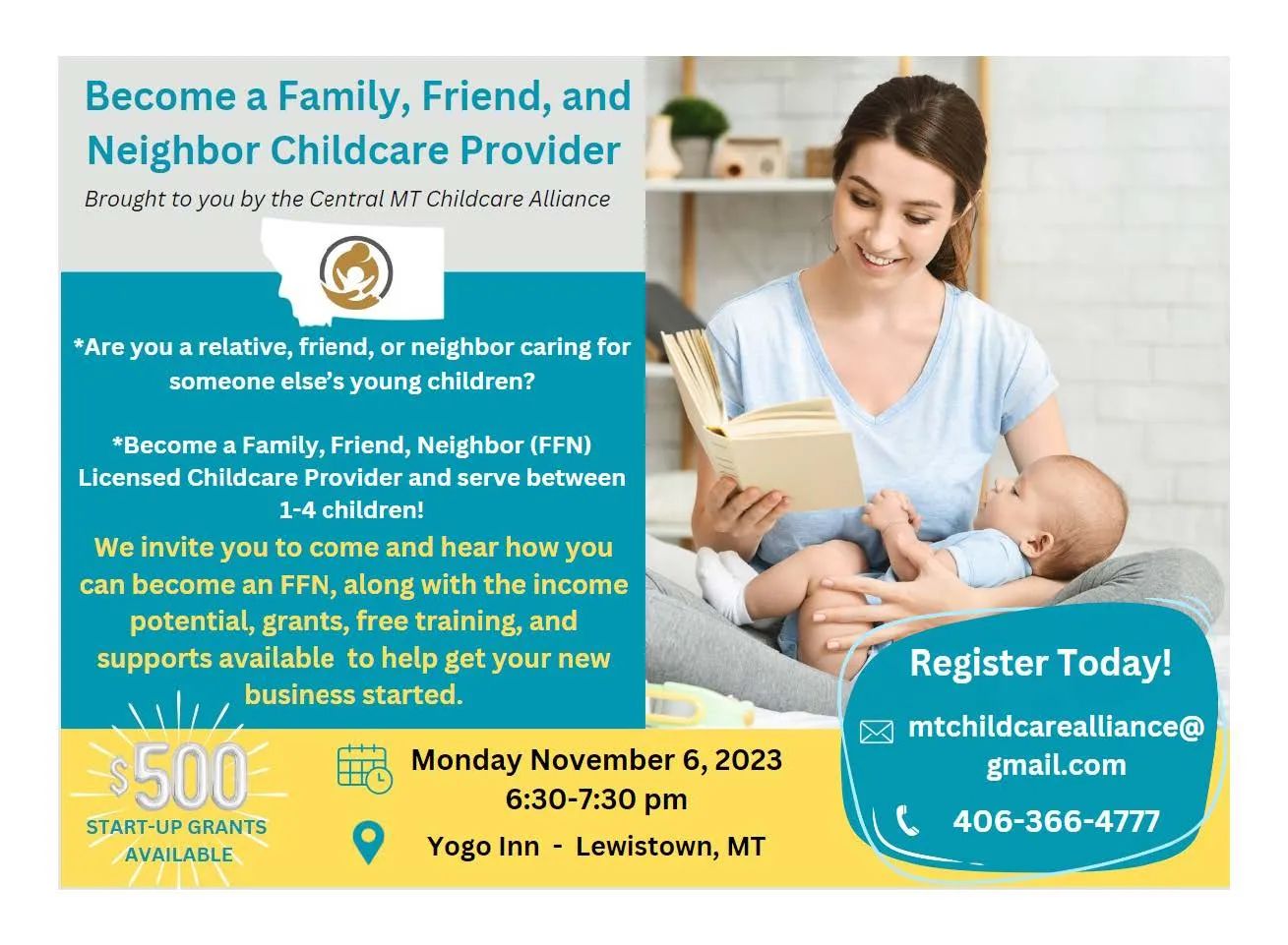 Become a Family, Friend, and Neighbor Childcare Provider