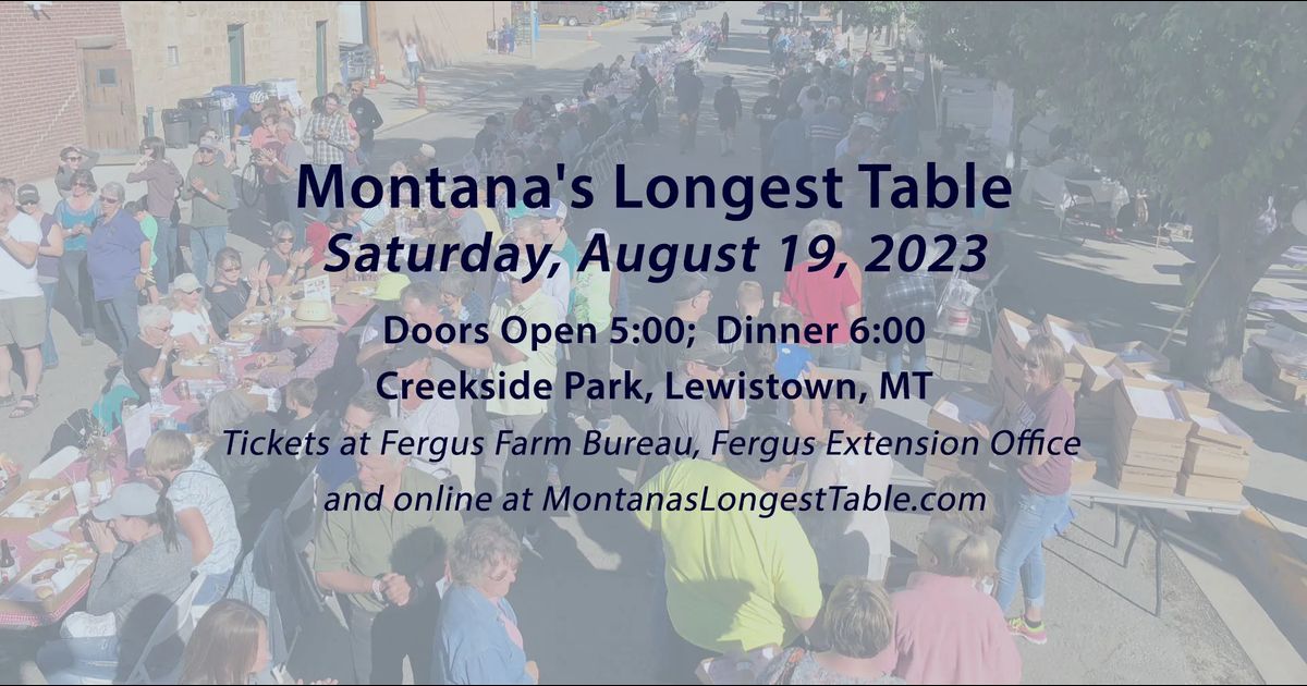 Montana's Longest Table 2023