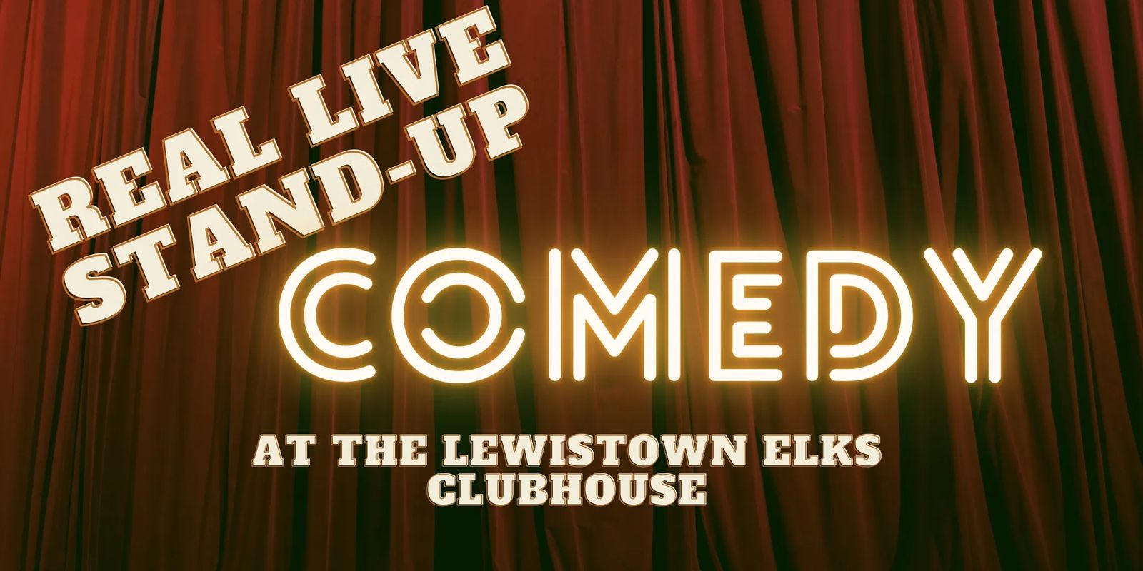 Live Stand-up Comedy at the Elks Clubhouse